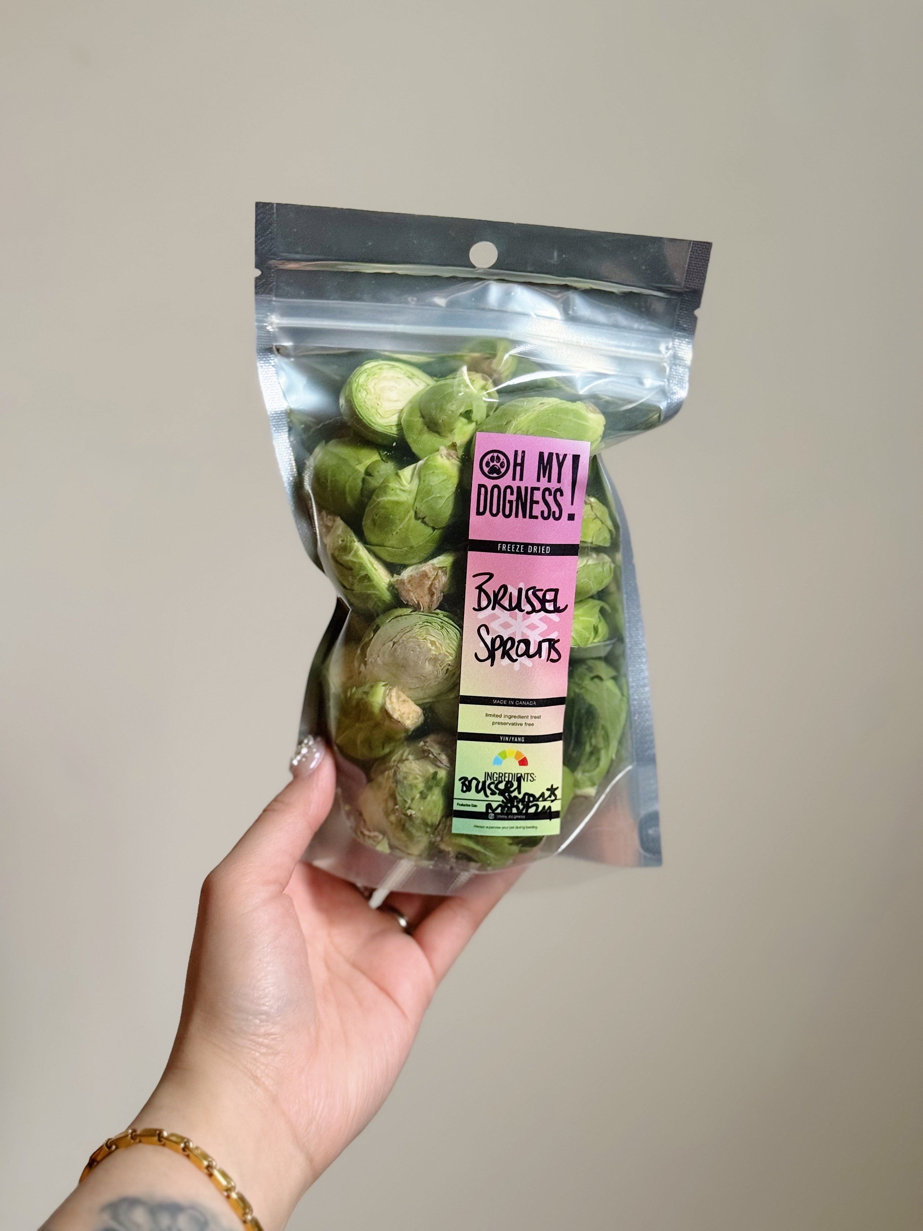 Freeze-dried Brussel sprouts – ohmydognesstreats